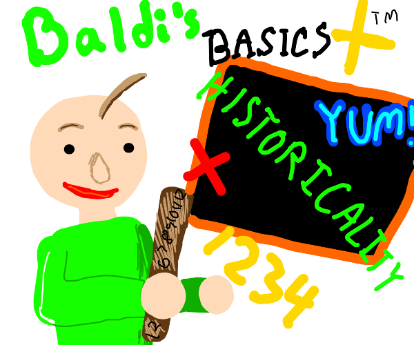 Baldi's Basics + but bad and just bad by cool guy1234