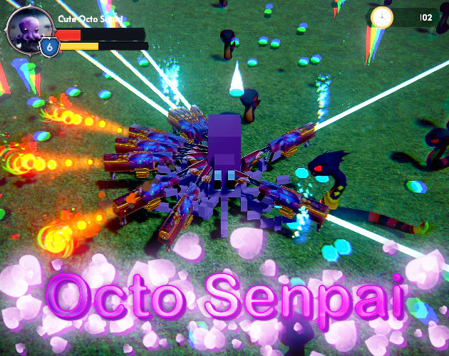 Octo-Senpai: The Mutating Octopus. by diadas