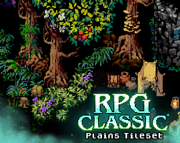 [RPG CLASSIC] Plains Tileset by Noiracide