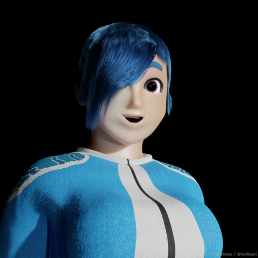 Tari (3D MODEL FOR BLENDER 3.4.0) by CappyAdams