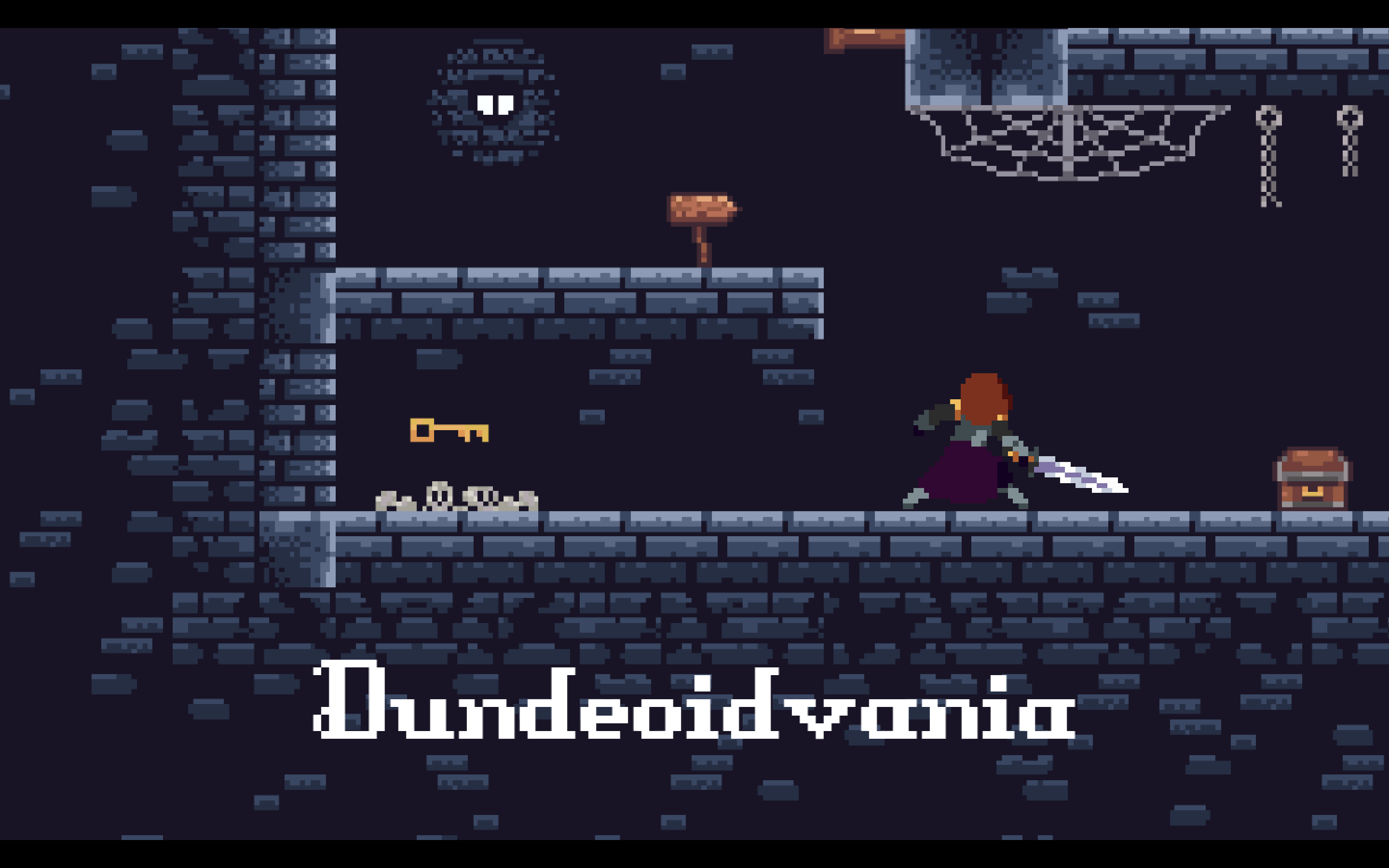 Dungeoidvania by Ruben Teijeiro for Metroidvania Month 18 - itch.io