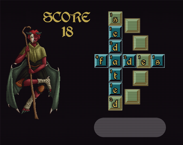 Experimental Word Game by waymaker