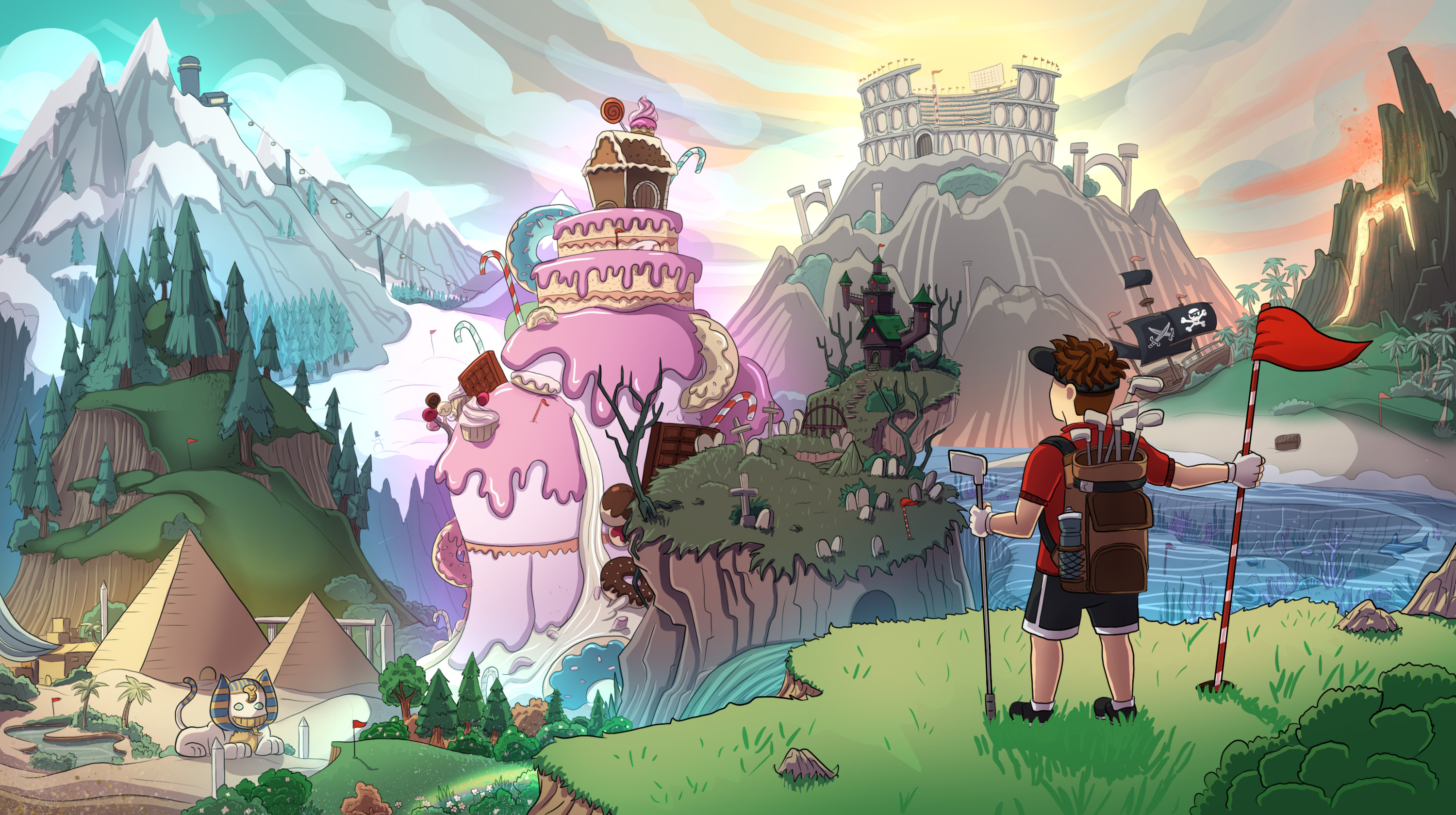 New Update 0.1.8 - Gowf: A Golf Adventure by Fuzzy Marshmello