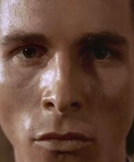 patrick bateman biking in antartica by grayair