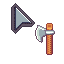 Animated Axe Cursor by The Game Smith