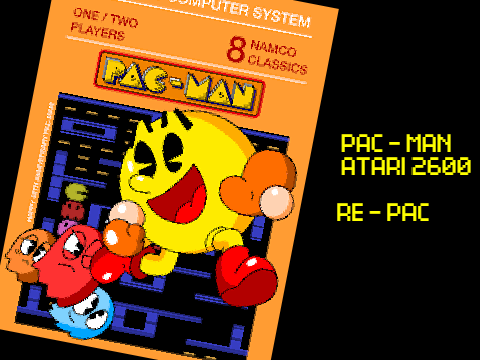 Pac - Man Atari 2600 Re - Pac by Pougamer1995