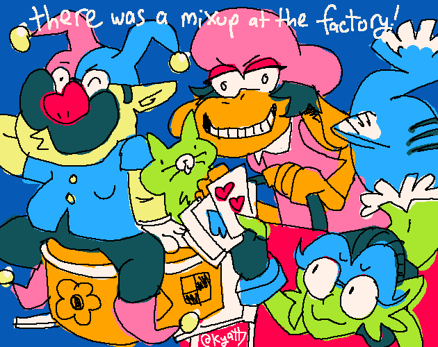 THERE WAS A MIXUP AT THE FACTORY! by kyatt7 [Impostor Cat Games]