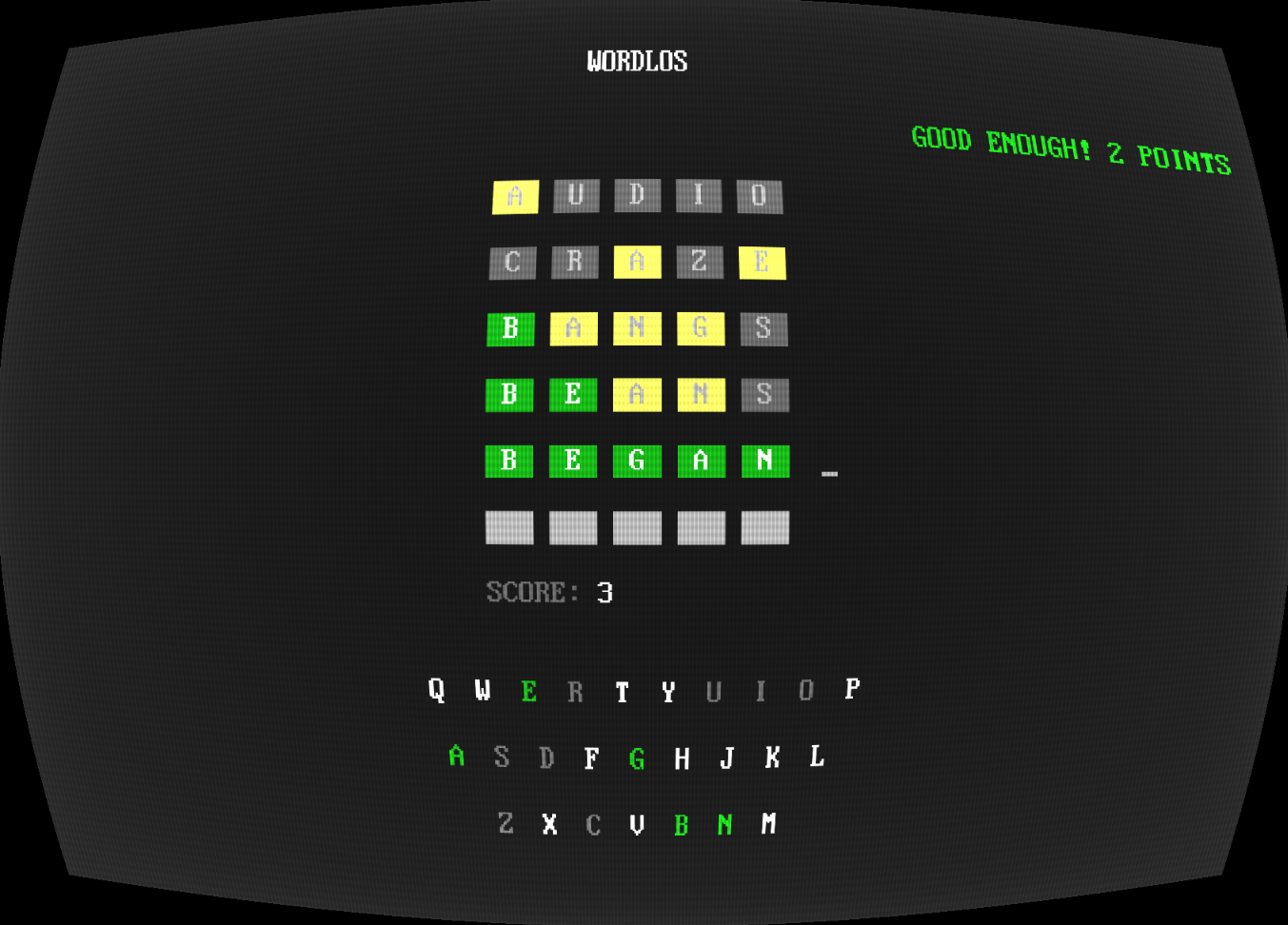 WORDLOS by Bruno Croci