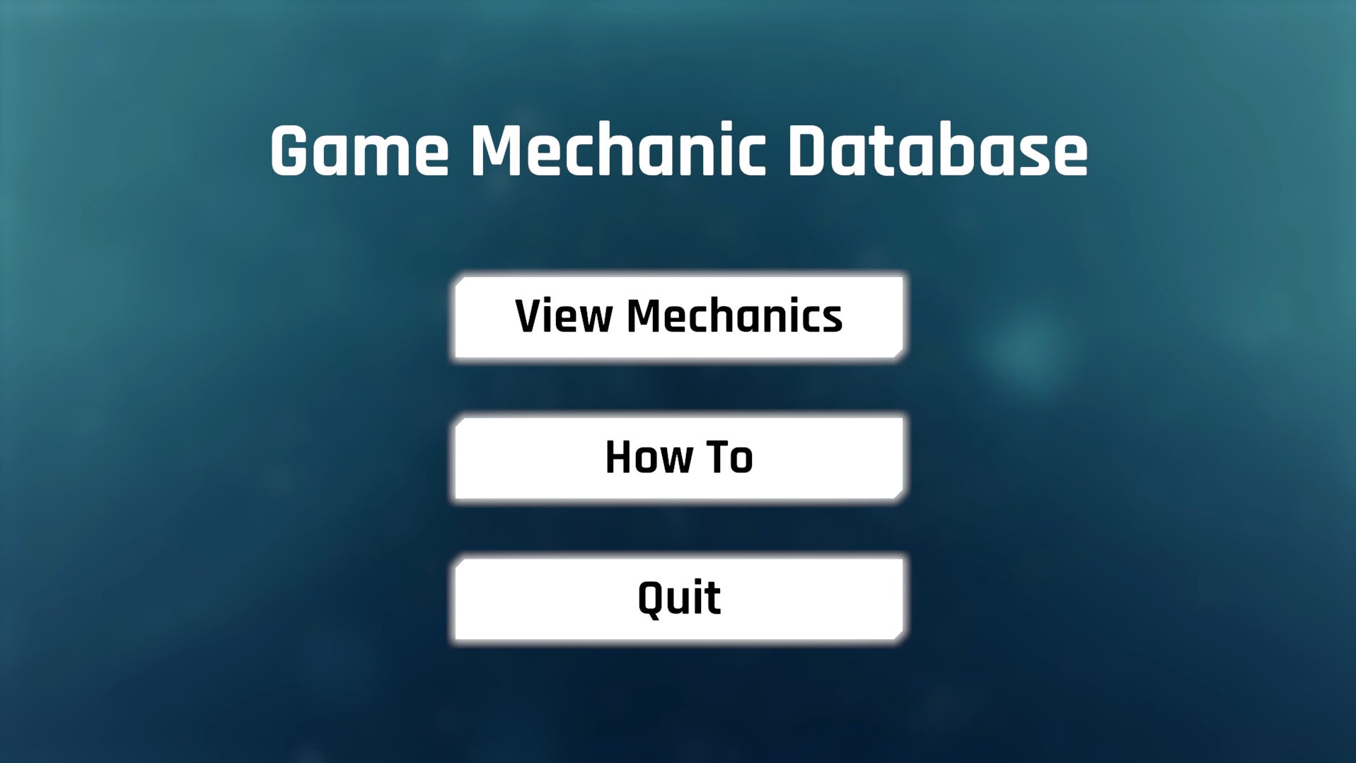 Game Mechanic Database by Day4me23