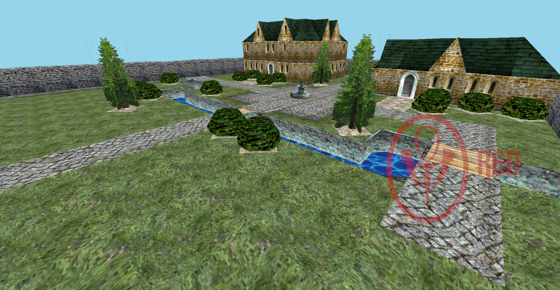 PSX STYLE- RPG Town tiles (Free assets) by Red