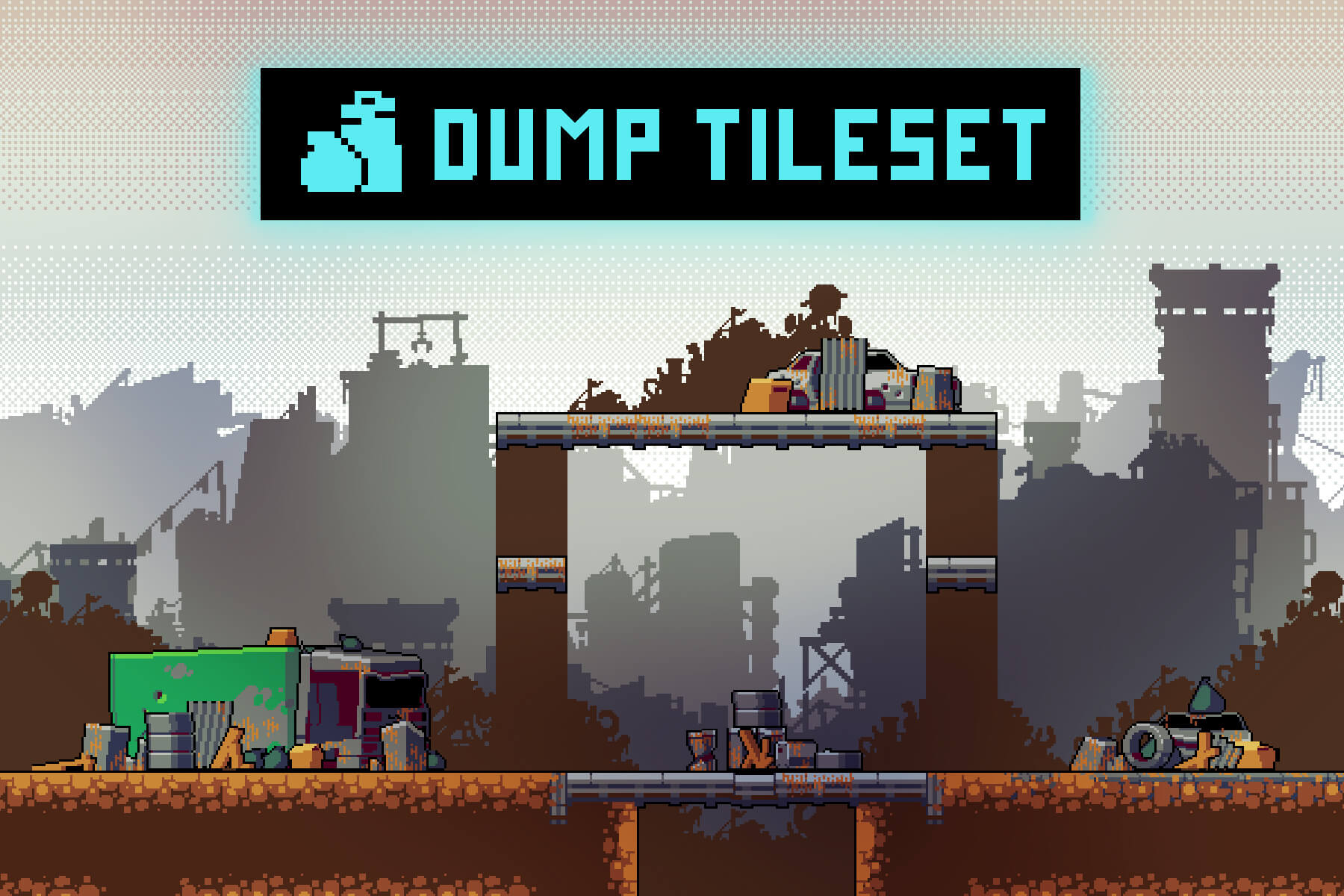 Dump 2D Tileset by Free Game Assets (GUI, Sprite, Tilesets)