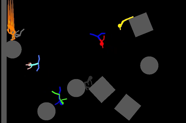 Ragdoll Elimination Simulation 22 Colors by DiavoloDB