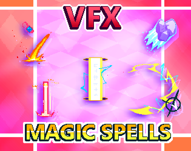 VFX COLLECTION - VOL 6 - Pixel Art Effects by kiddolink