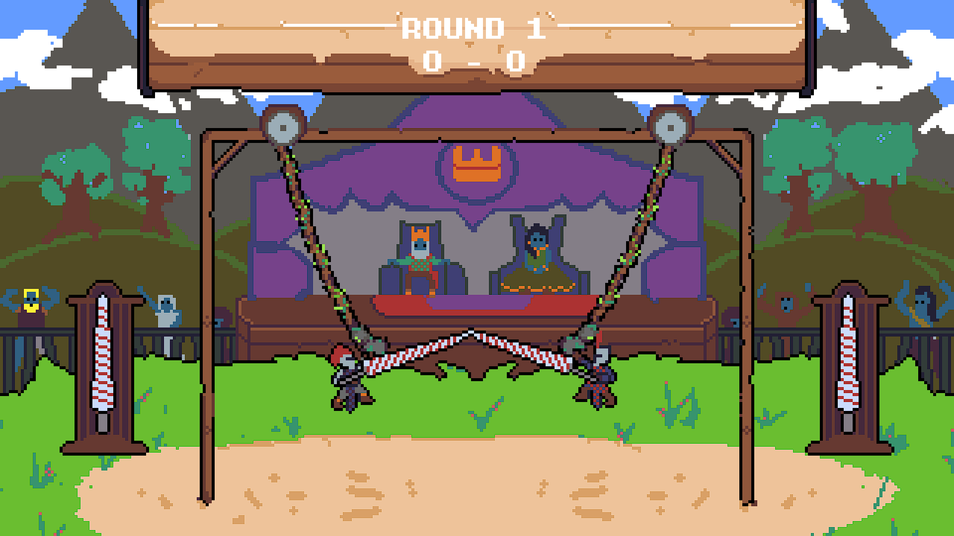 Joust on Vines by papaponcho