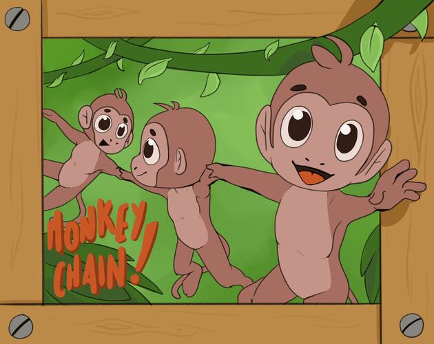 Monkey Chain by Emparans