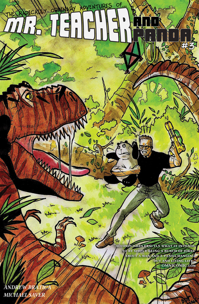 Mr. Teacher and Panda (Issue 3) by Michael Saver
