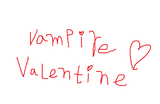 Vampire Valentine by StarrySam
