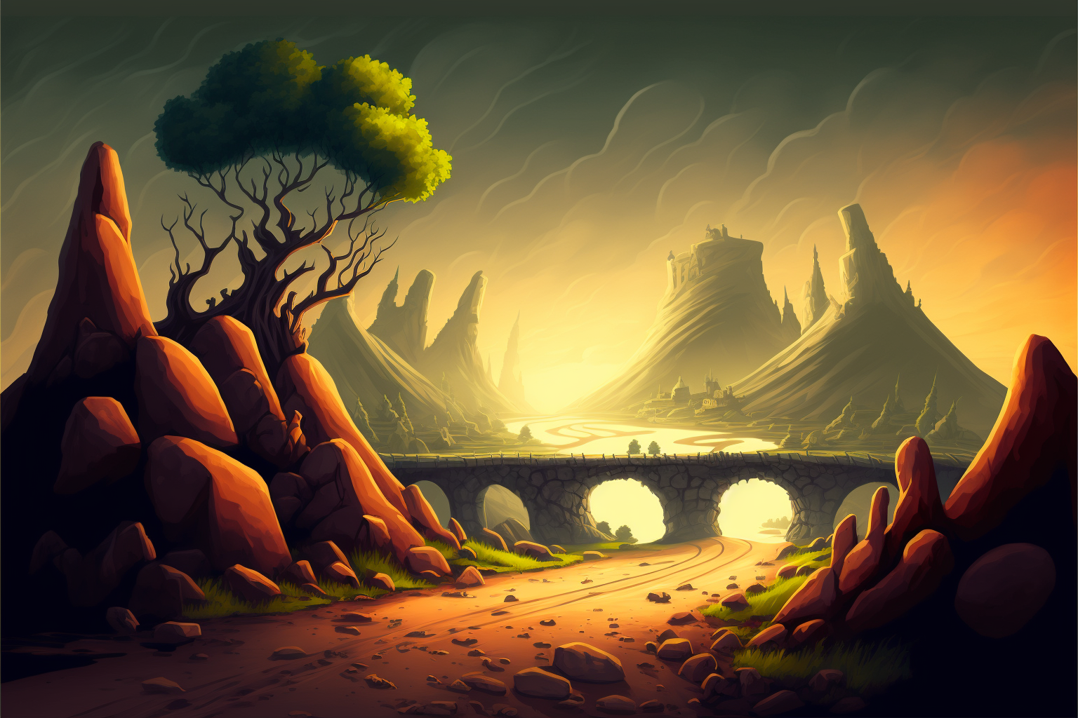 Free Fantasy Backgrounds by The Outlander