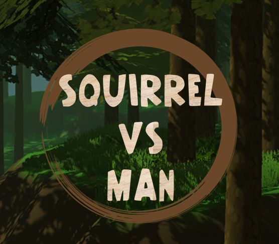 Squirrel VS Man by ChevRubis