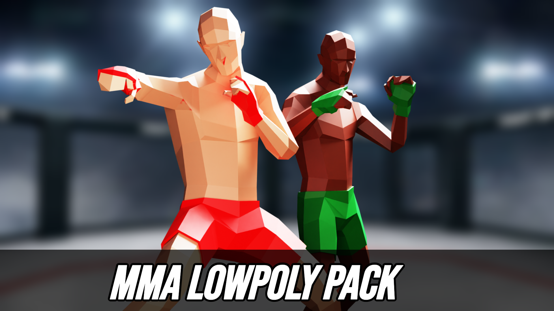MMA LowPoly Pack by Juan Villegas