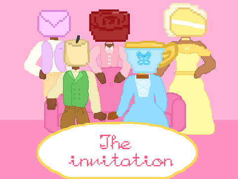 The Invitation by TheDioscuri for Black Visual Novel Jam - itch.io