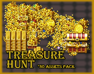 Treasure Hunt - Treasure / Gold Asset Pack by oudarya