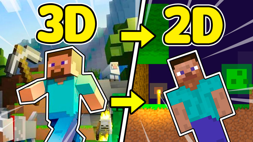 Minecraft 2D hecho en 1 HORA by FrankDevGame