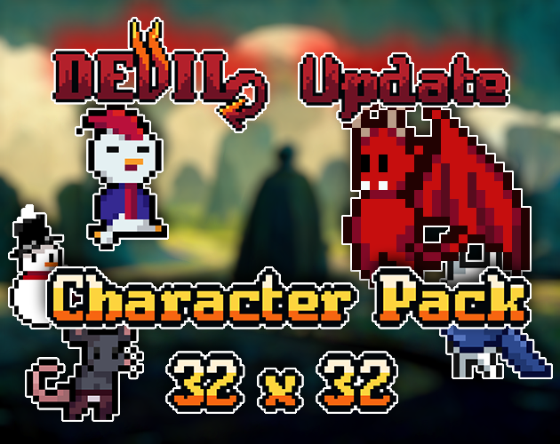 Devil Update - CharacterPack - PixelArt by DotStudio