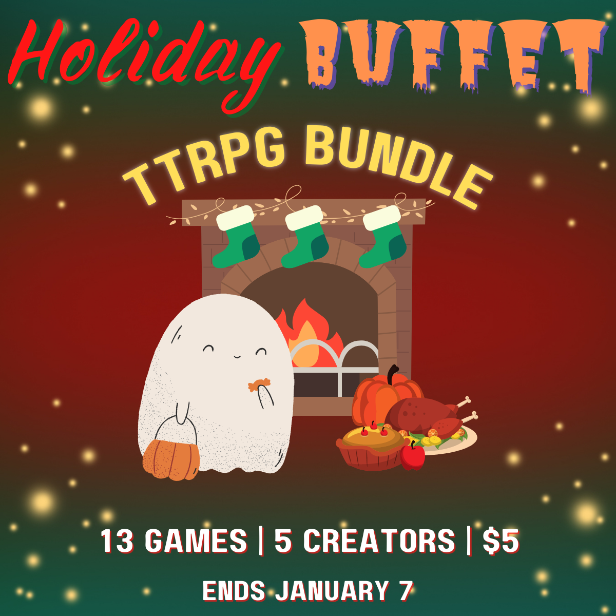 Holiday Buffet TTRPG Bundle by Beth and Angel Make Games, tallywinkle ...