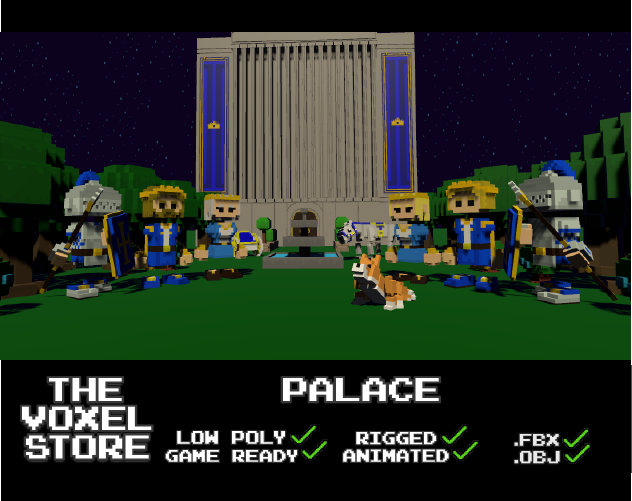 Voxel Palace by The Voxel Store