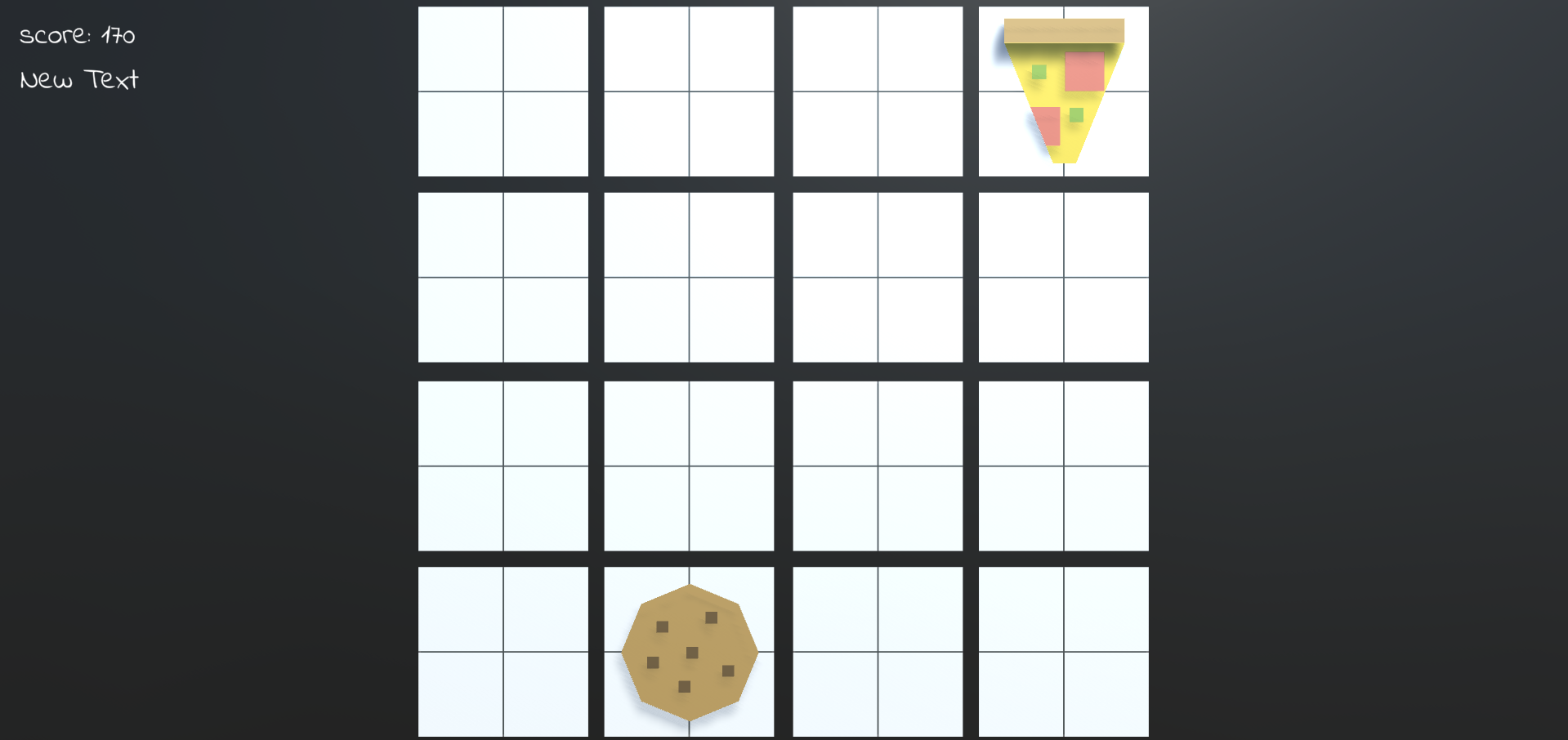 Unity Prototype 5 Whack a Food by stamiddy