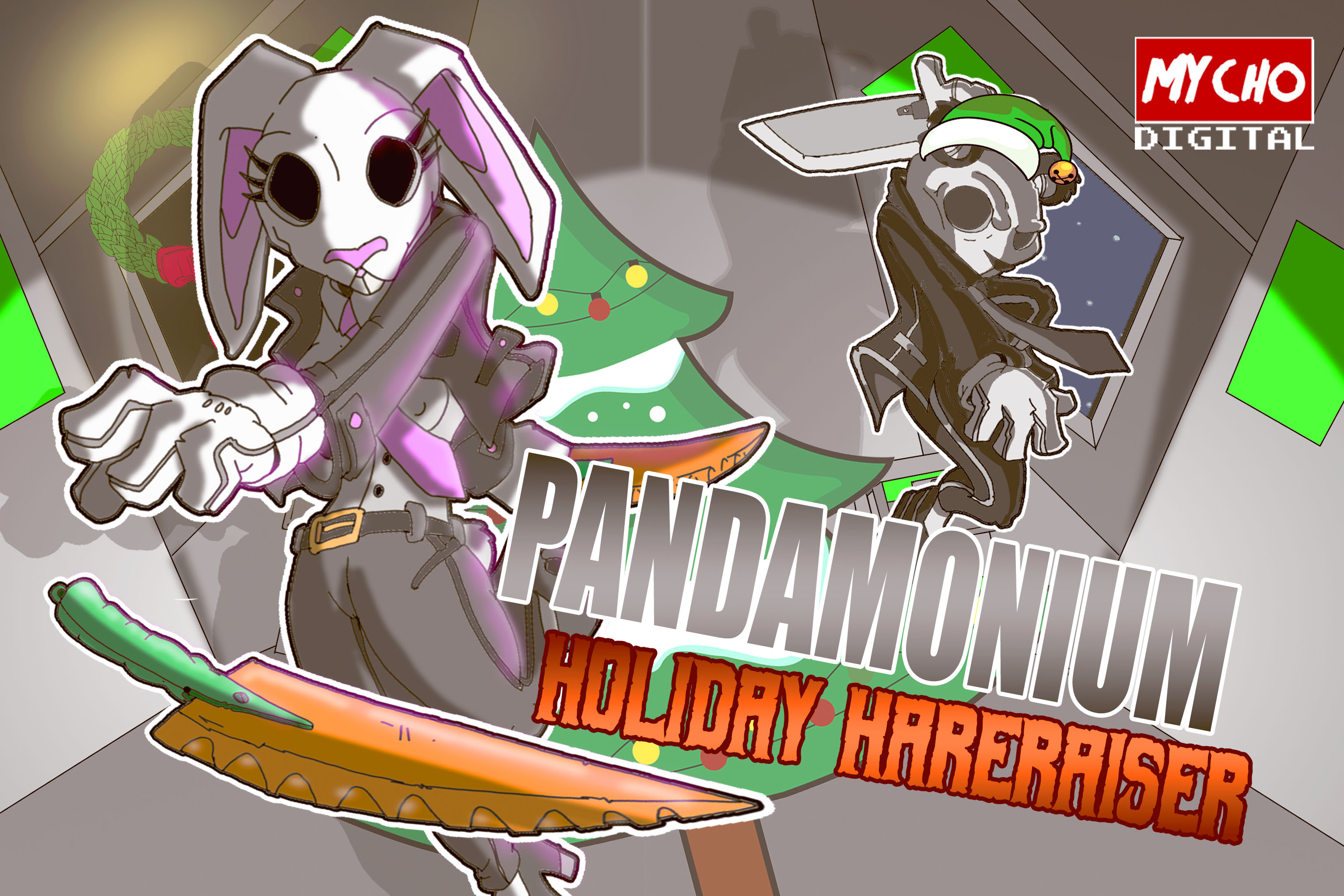 PANDAMONIUM : HOLIDAY HARERAISER by Mycho Digital