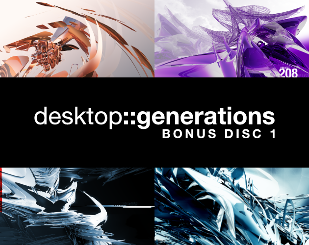 desktop::generations bonus disc 1 by desktopGeneration
