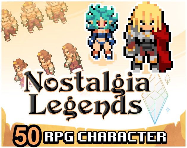 50 RPG Characters (Nostalgia Legends) 008 by Noiracide