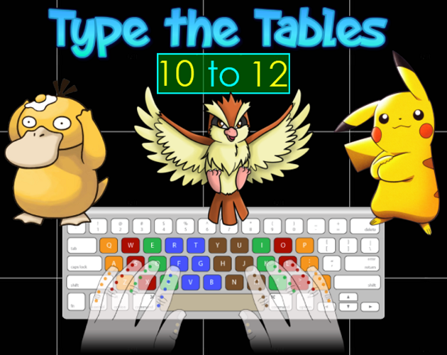 Type the Tables 10 to 12 by k12gamer