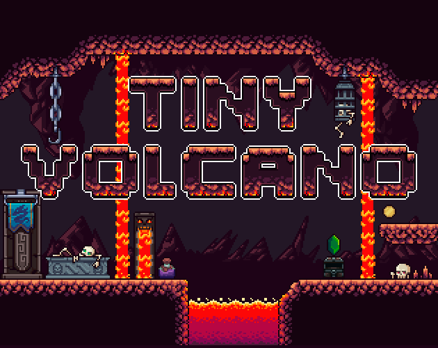 Tiny Volcano - Asset Pack by PIXELJAD