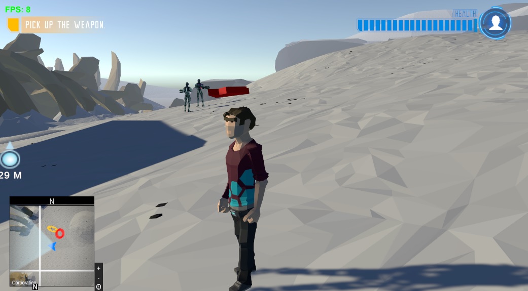 PyTron Prototype (Level 1 - Mini-Map Update) by TeamTron3