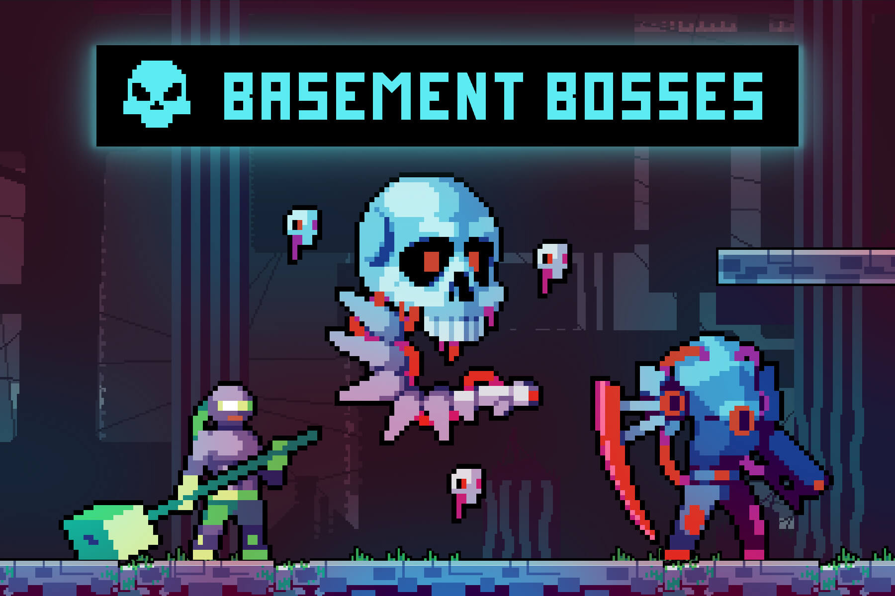 Bosses Pixel Art Sprite Pack by Free Game Assets (GUI, Sprite, Tilesets)