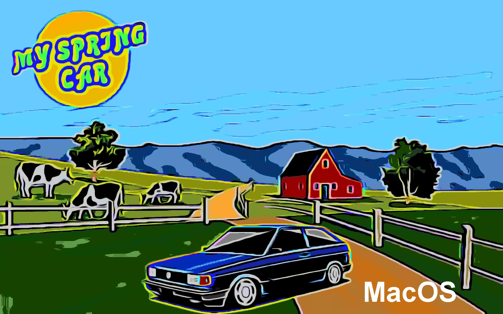 My Spring Car MacOs Version Alpha by NET GAMES22