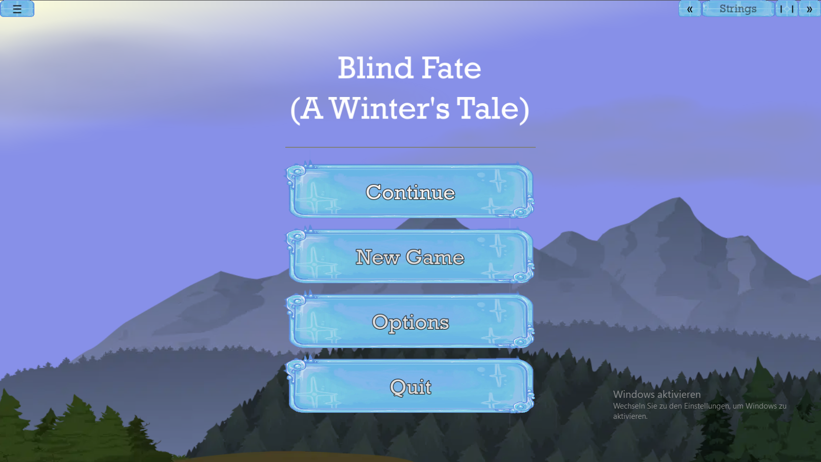 Blind Fate - A winter's Tale by LotK