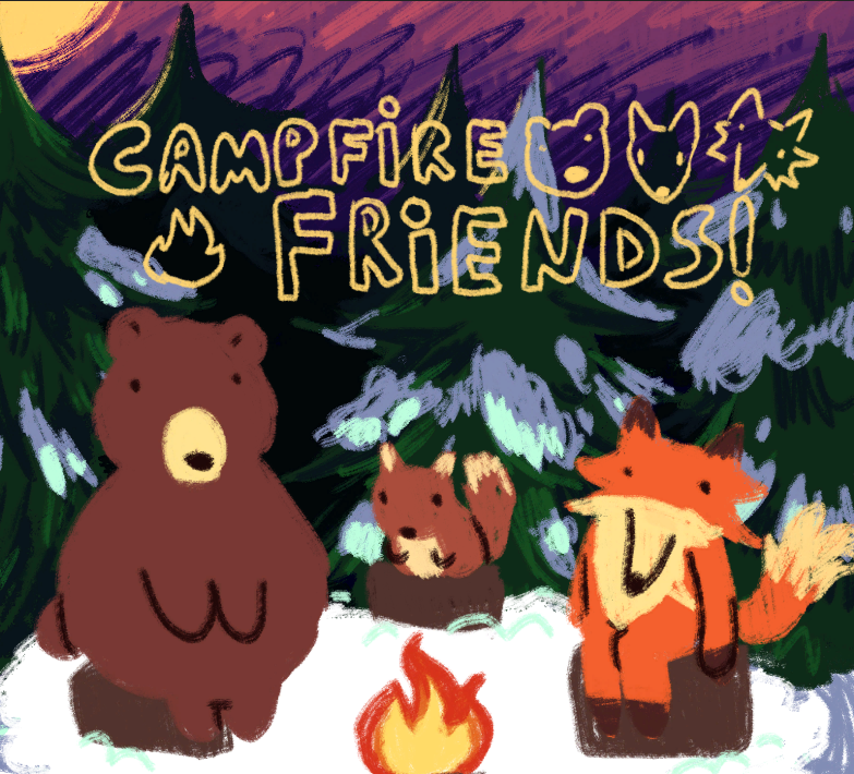 Campfire Friends! by Radetzky, ELLISBUG, King Aurorus