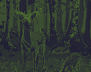 1-Bit Art Jam Submission by fantastnicole for 1-Bit Art Jam - itch.io