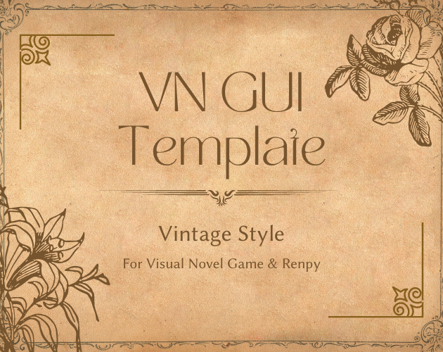 Visual Novel GUI Pack 018 by Smileflower