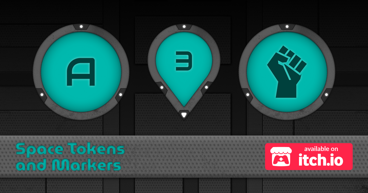 Space Tokens and Markers by Lazarus