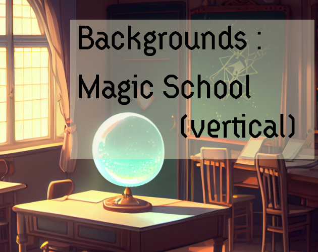 Backgrounds- Magic School (vertical) by Lornn