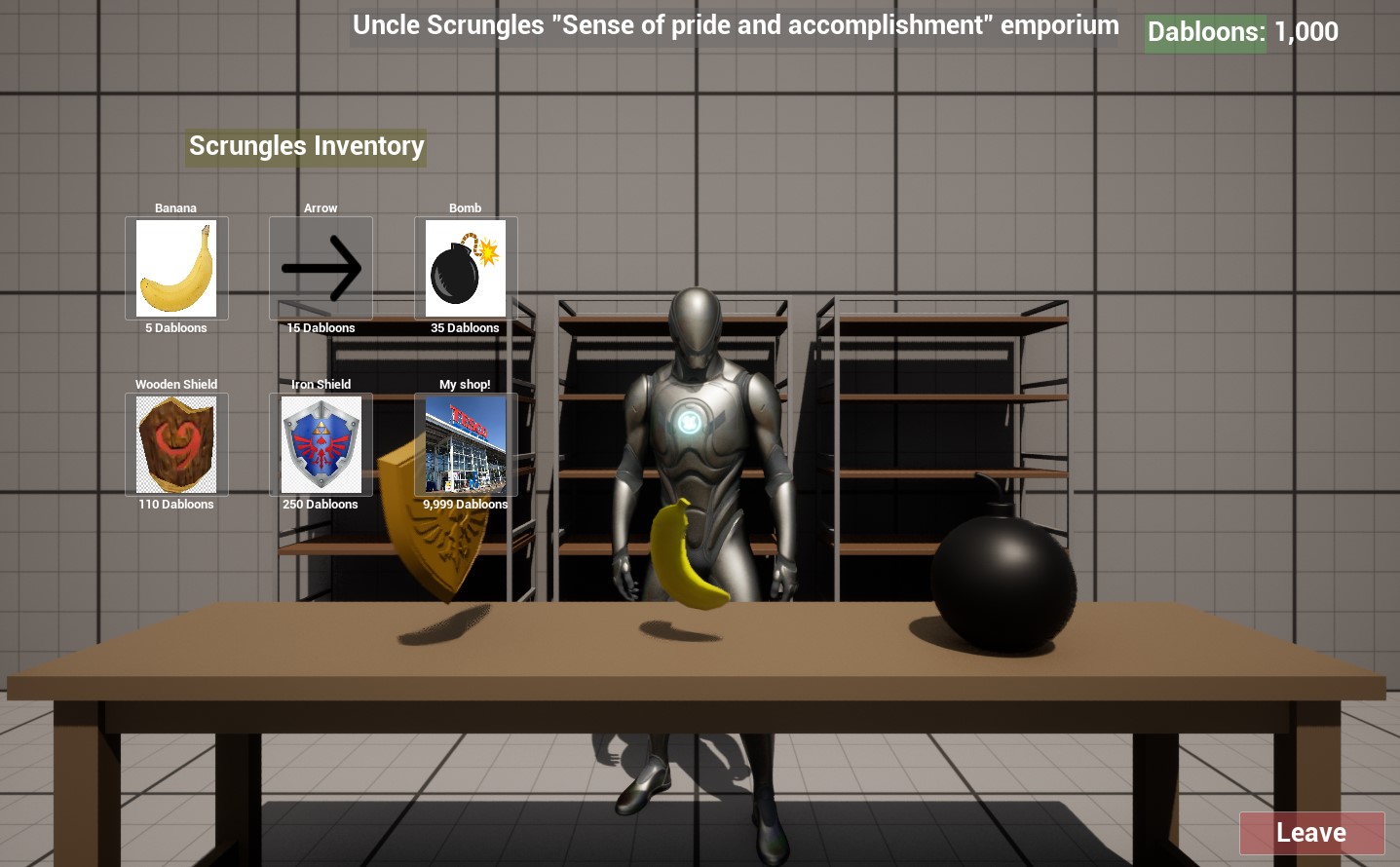 Shop Test by Thomas Sutton