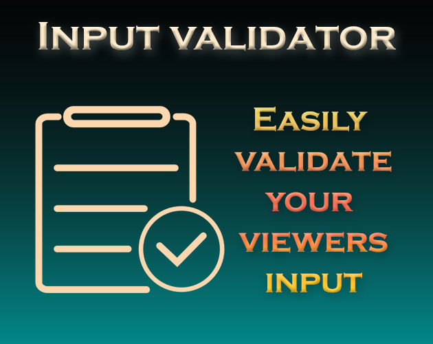 SAMMI Input Validator by Christina K