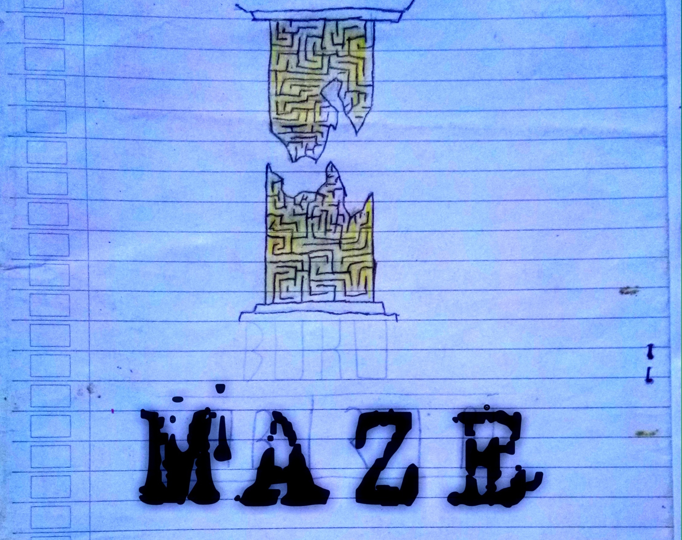 Maze collection book by Aramsantze