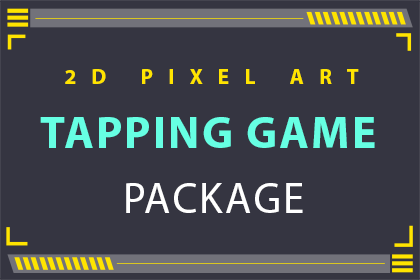 Pixel Art 2D - Tapping Game Art Package by DemonStick Games