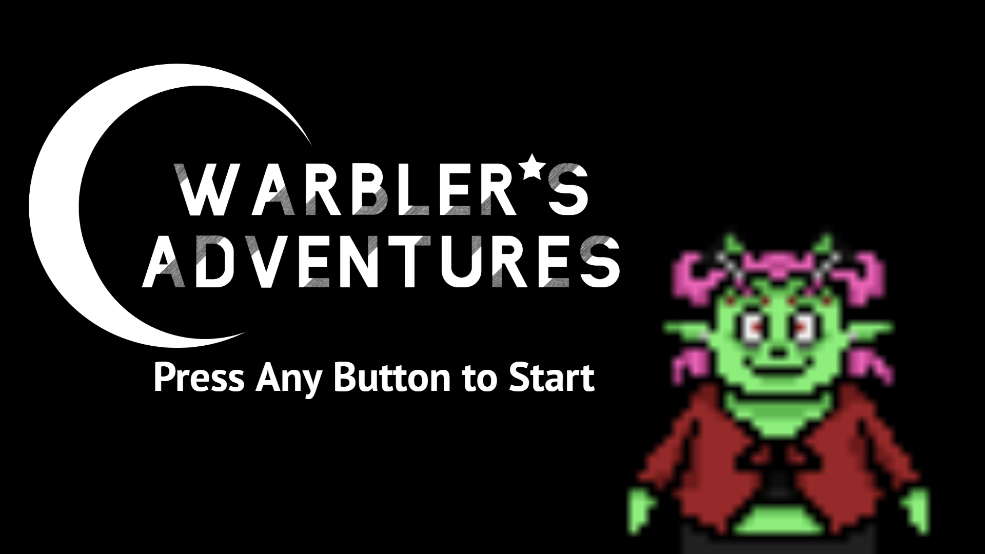 Warbler's Adventures (Platformer) by Eevee
